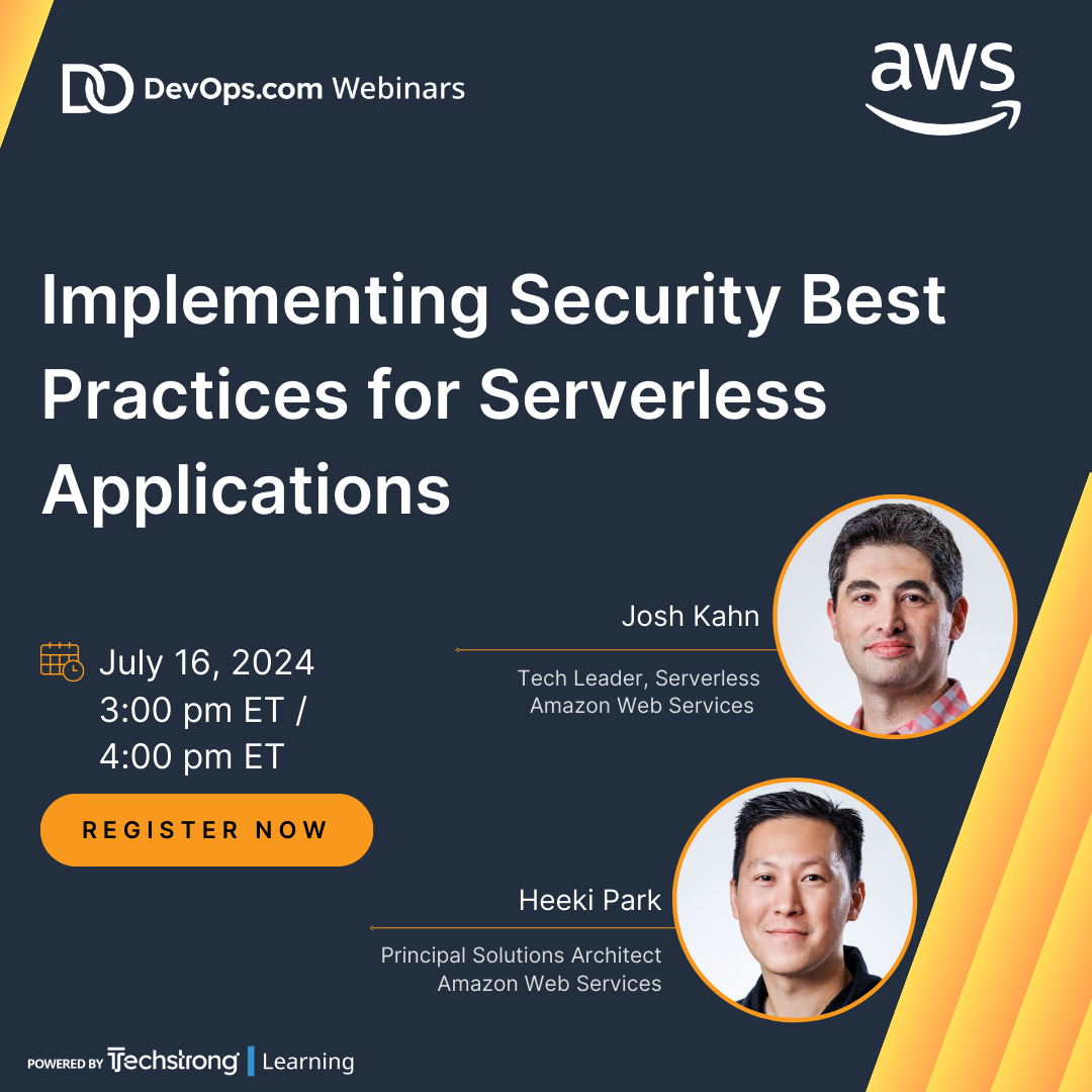 Implementing Security Best Practices For Serverless Applications